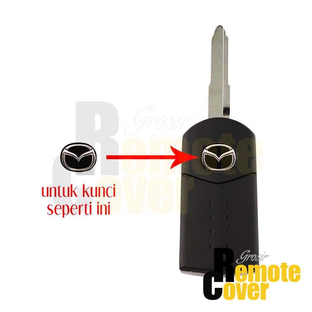 Mazda 2 3 5 6 MX5 CX7 BT50 RX7 Folding Key Logo Sticker Key Emblem | Shopee Philippines