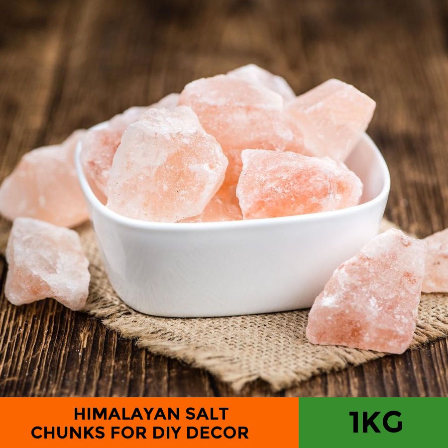 SHARKS MARKS Authentic Himalayan Bag of Salt Chunks for DIY Home Decor ...
