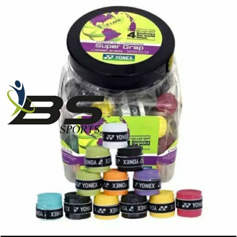 YONEX AC102 THIN RUBBER BADMINTON RACKET GRIP 100% ORIGINAL!! (No ...