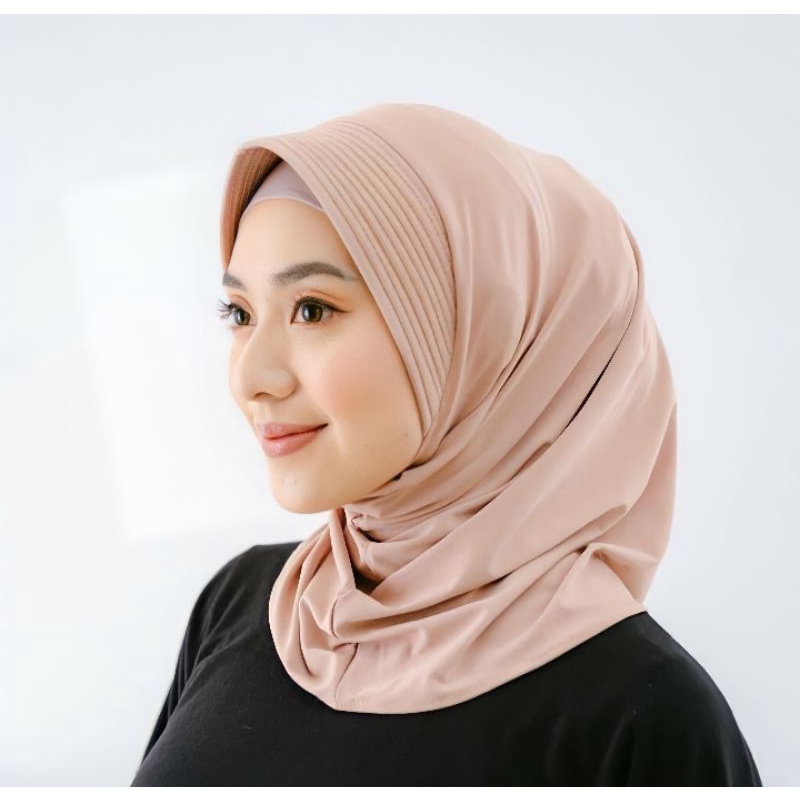 Hijab Sport Jersey Premium Hijab Sports Daily Veil Sporty | Shopee ...
