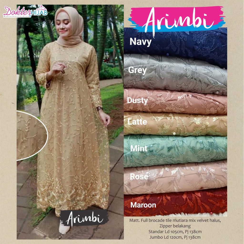 Maxy Dress Invitation JUMBO LD 120 Robe Tile Luxurious Robe Brocade ...