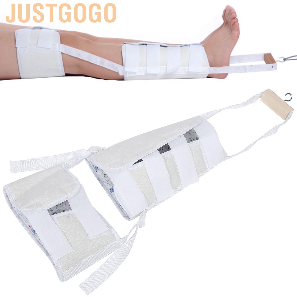 Justgogo NEW Lower Limb Traction Strap Fracture Correction Recovery Leg ...