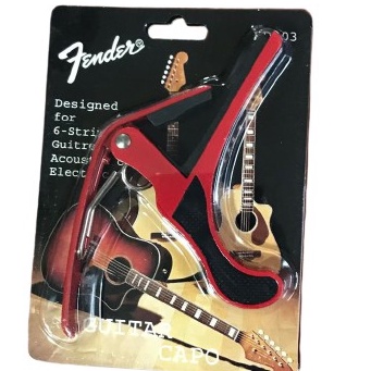 Fender Acoustic Electric Guitar Capo ( RED ) | Shopee Philippines