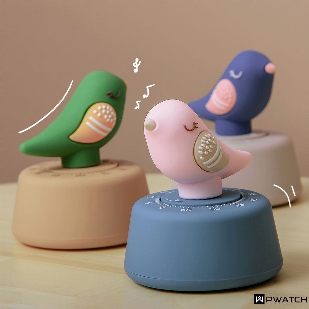 Chirping Bird Countdown Timer Student Learning Time Manager Mechanical ...