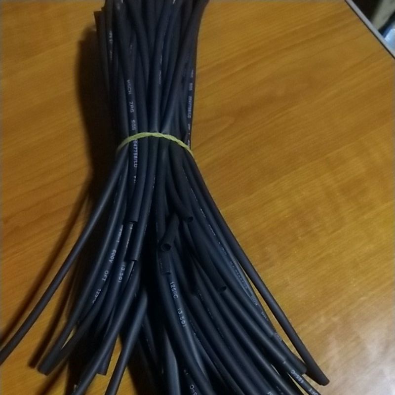 SHRINKABLE TUBE 180PHP FOR 10METERS,2MM,3MM,3.5mm,4MM,5MM,6MM,7mm,8mm ...