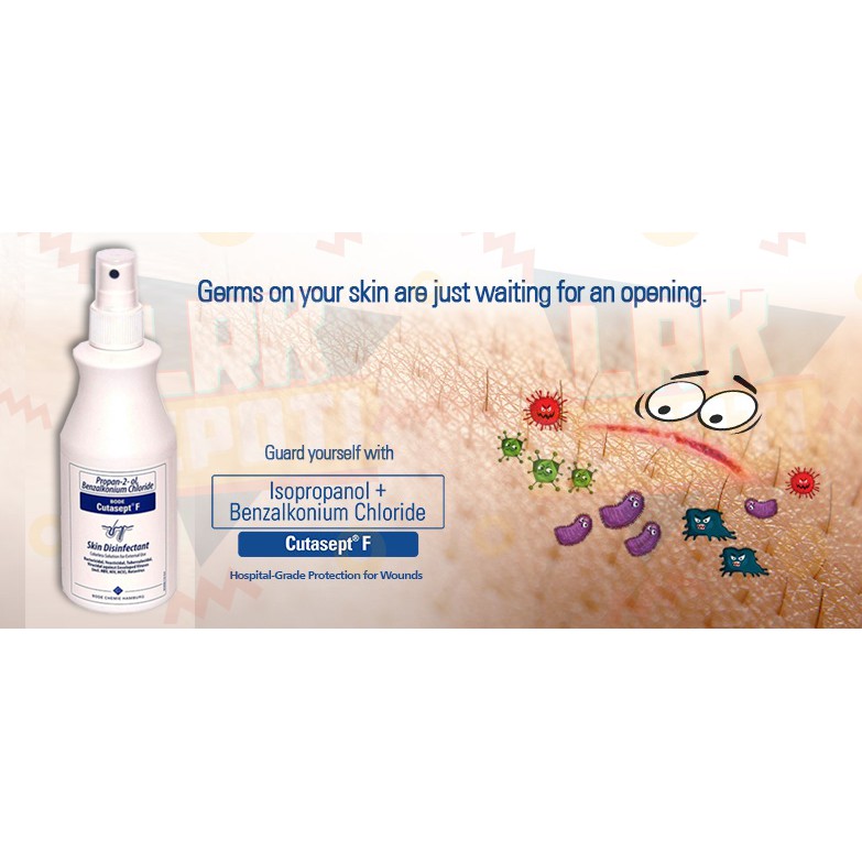 Cutasept F Skin Disinfectant Spray 250 mL | Shopee Philippines