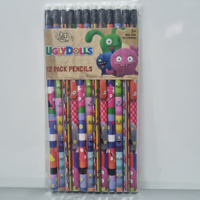 12 Pack Pencils: Spider-Man, LOL Surprise, Toy Story, Ugly Dolls, Jojo ...
