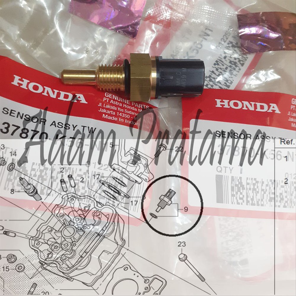 Supra GTR 37870-K56-N11 Temperature Sensor Supra GTR Sensor Water Pump ...