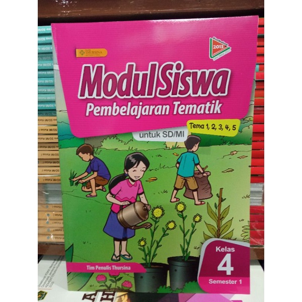 Themed Learning Student Module Book 1,2,3,4, For 4th Grade Elementary ...