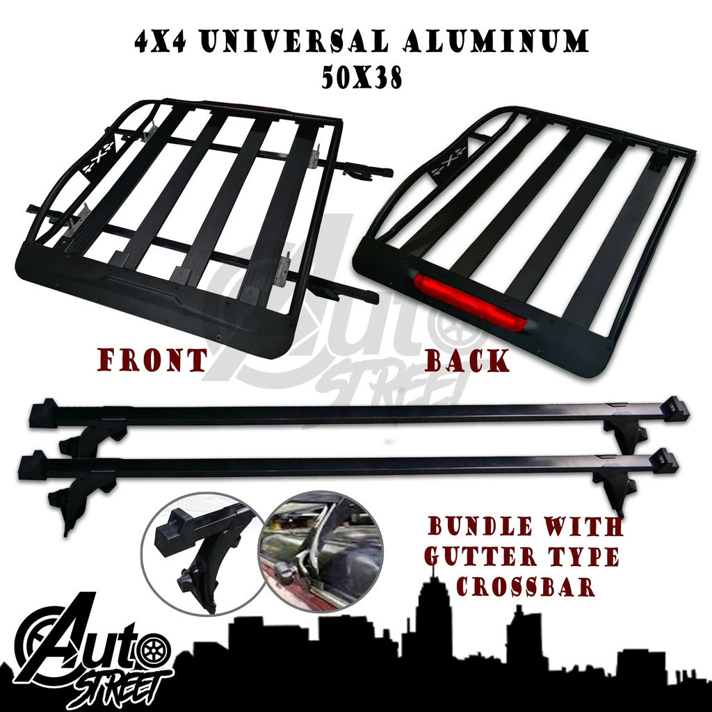Suzuki Multicab 4x4 Aluminum Roof Rack with Red Reflector 50x38 in Size ...