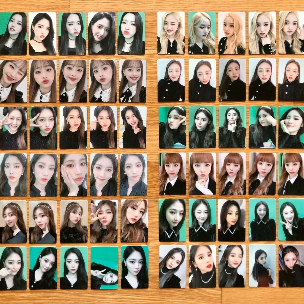 LOONA Premier Greeting MEET&UP Official Photocards Set Of 5 | Shopee ...