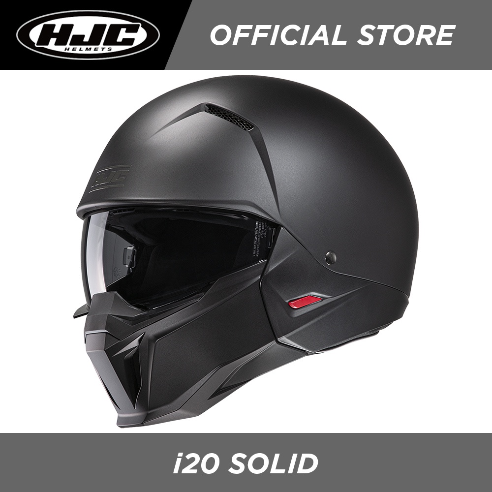 HJC Helmets i20 Semi Flat Black | Shopee Philippines