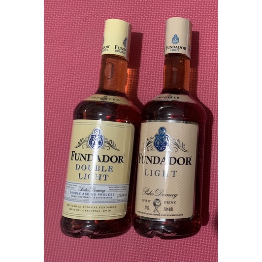 Imported Fundador Light & Double Light 700mL | Shopee Philippines