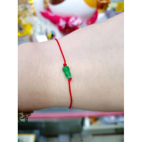 green jade wulou red string bracelet | Shopee Philippines