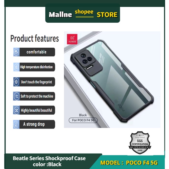 Xiaomi Poco F4 5G Xundd Beatle Series Shockproof Case | Shopee Philippines