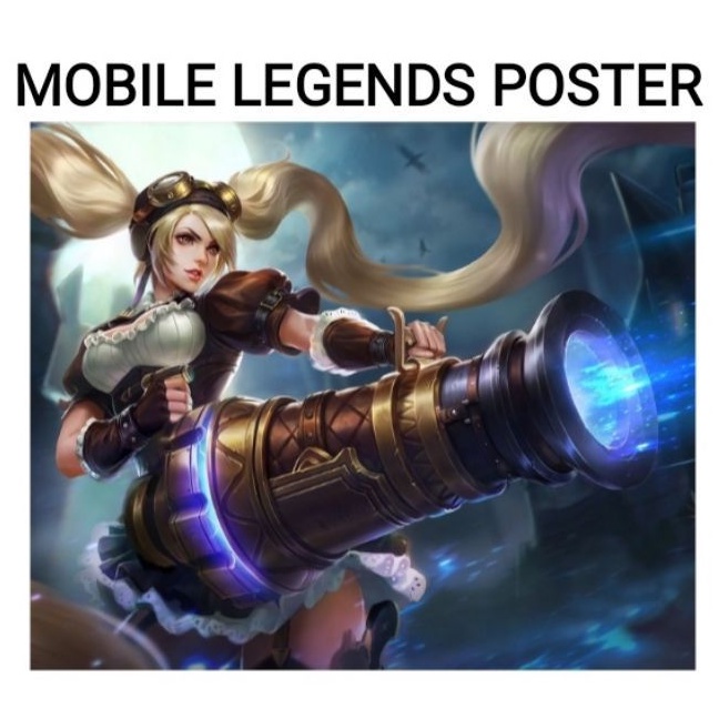 Mobile Legends ML Laminated Posters Mobile Legends Photos Wall ...