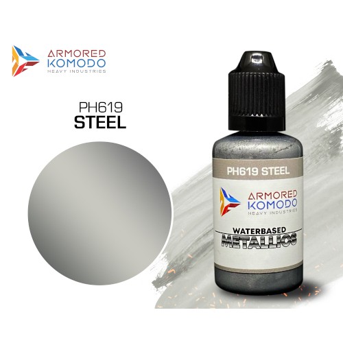 Steel PH619 Waterbased Acrylics 30ml Armored Komodo | Shopee Philippines
