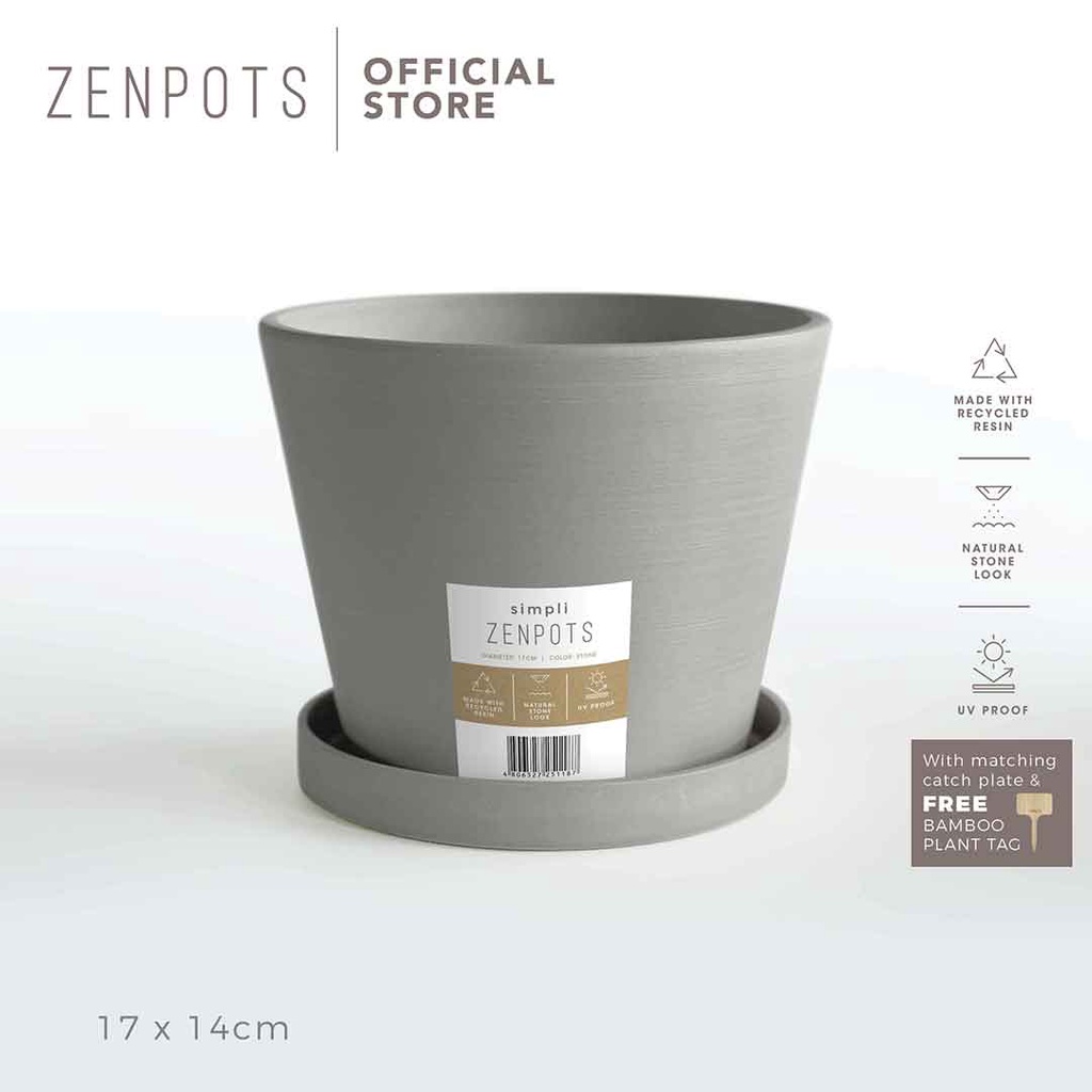 ZENPOTS Premium 17cm | Shopee Philippines