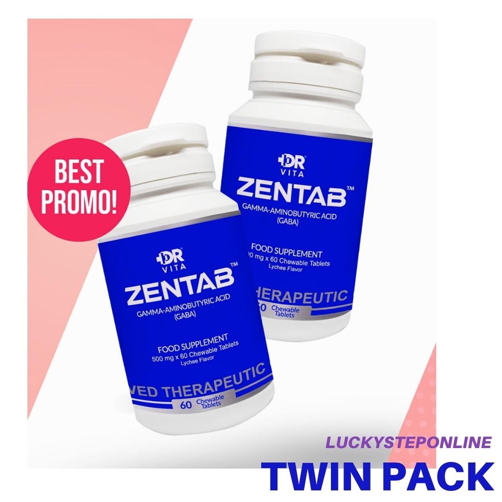 Twin Pack Zentab 60 capsules | Shopee Philippines