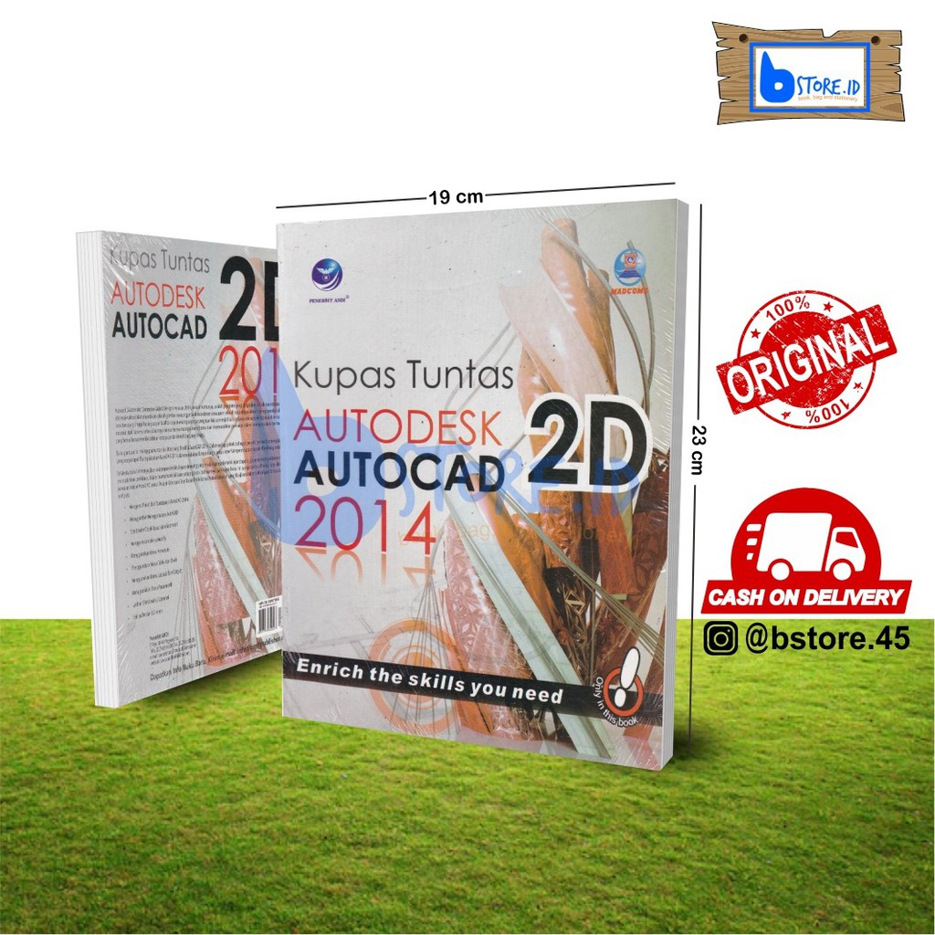 COMPLETE AUTODESK AUTOCAD 2D STRIPING 2014, Madcoms | Shopee Philippines