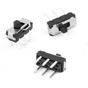Sliding Switch/Mini Toggle Switch Vertical Slide 3P2T 6 pin 9x3.5x3.5mm ...