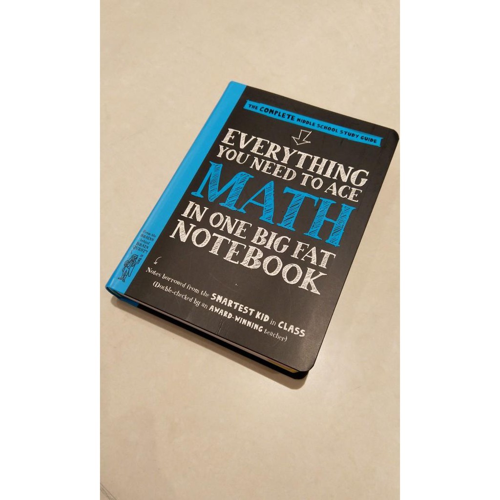 secondhand Everything You Need to Ace Math in One Big Fat Notebook ...