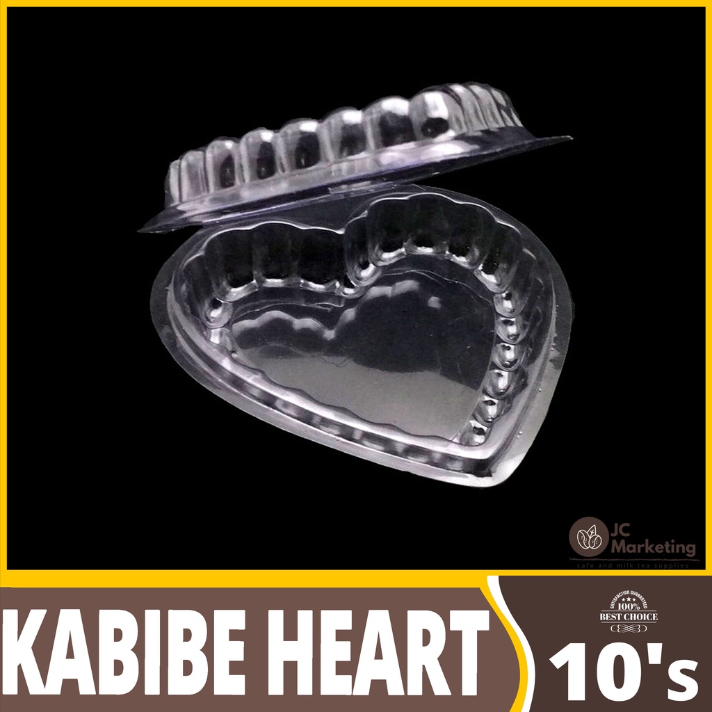 Kabibe Heart 10's Size: 4½" x ½" l Packaging l Canisters | Shopee ...