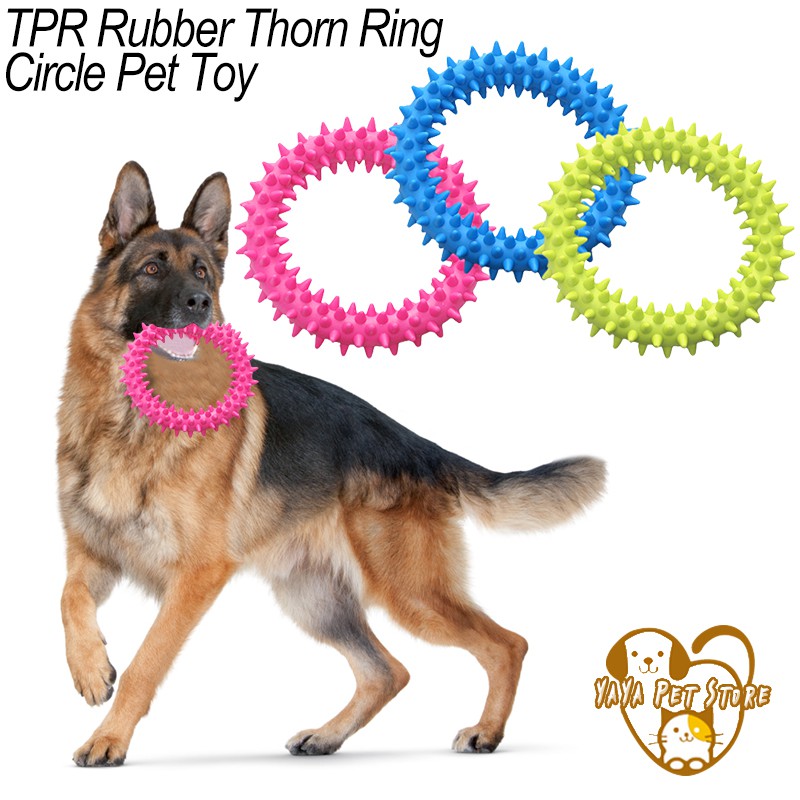 Tpr Rubber Thorn Ring Circle Pet Toy Cat And Dog High Quality Molars ...