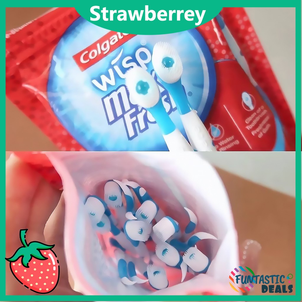 STR [Ready Stock] Colgate Wisp Max Fresh | 24 Count | Portable ...