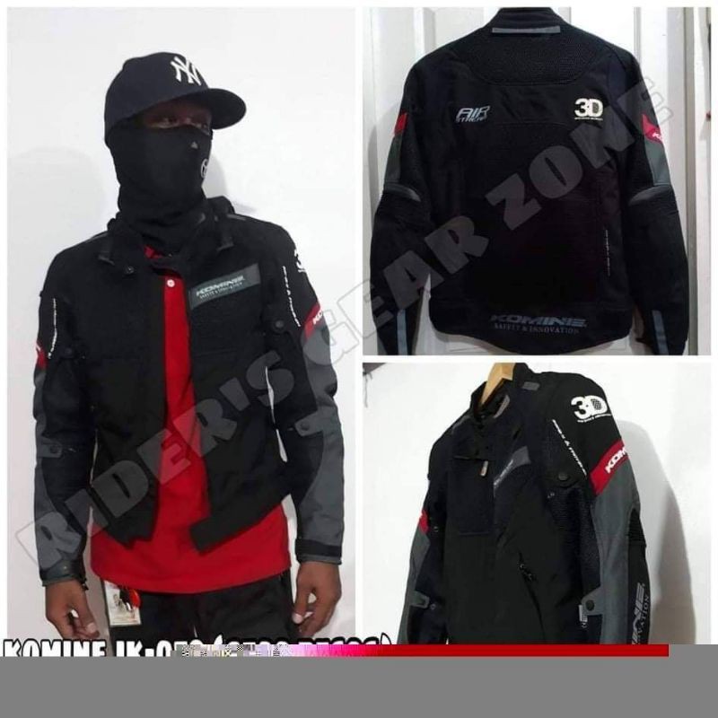 Komine JK-079 3D mesh jacket | Shopee Philippines