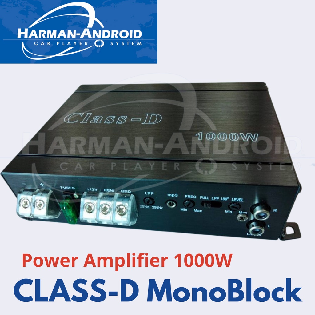Class D MonoBlock Power Amplifier | Shopee Philippines