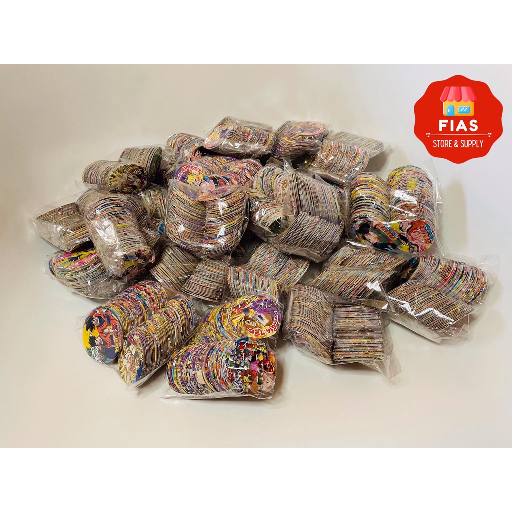 Pogs Toy 95 pieces / Pogs Toy Character 95 pieces | Shopee Philippines