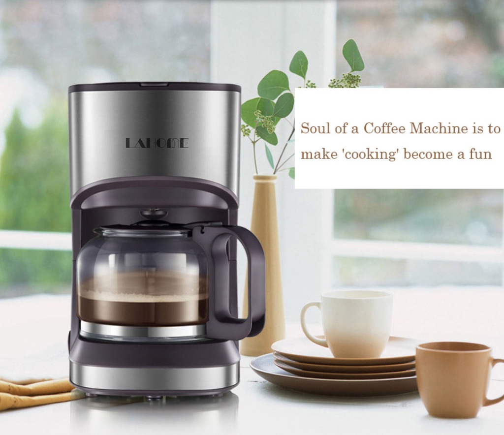 LaHome Drip Coffee Maker Machine Electric Americano Coffee Maker Tea ...