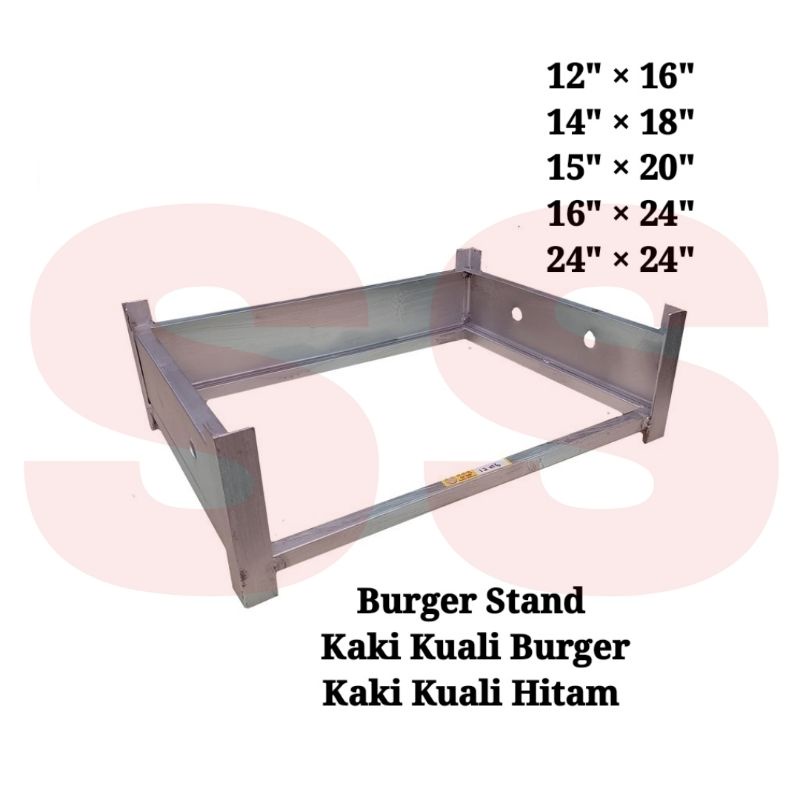 Kuali Burger Stand / Hot Plate Stand / Kaki Kuali Burger / Kaki Kuali ...