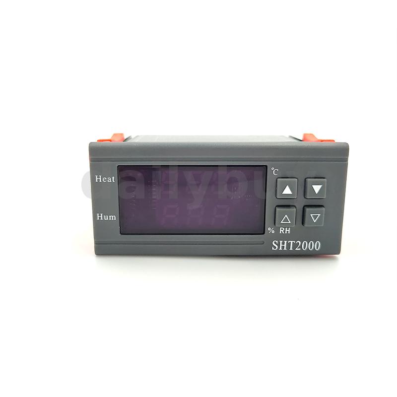 SHT2000 Digital Temperature Humidity Controller Home Fridge Thermostat Humidistat Thermometer ...