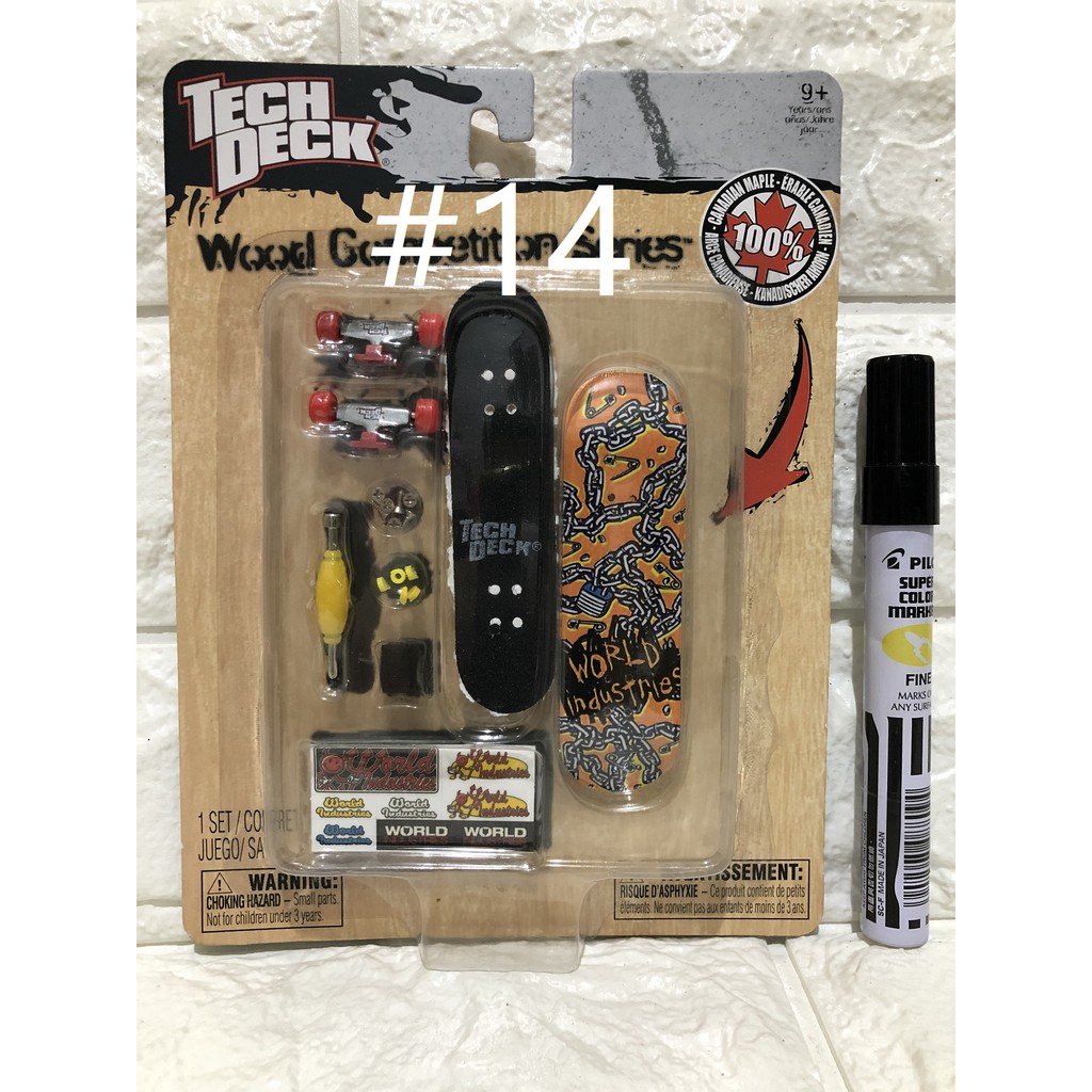 Tech Deck Wood Competition Series Original Spin Master | Shopee Philippines