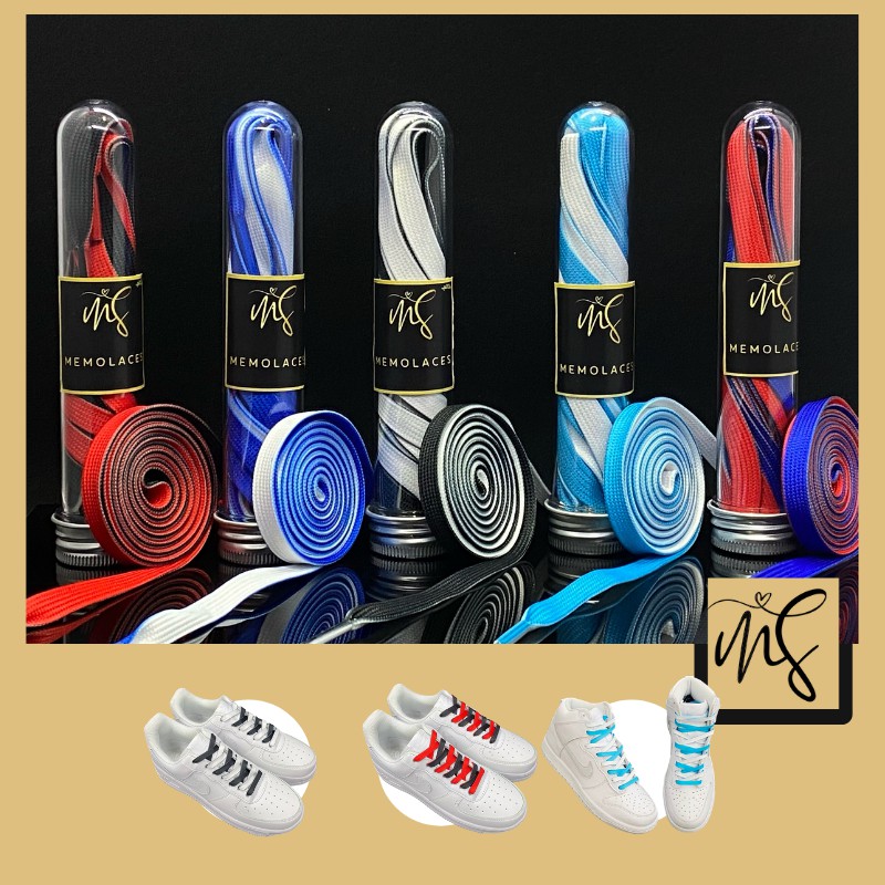 2 Colors Shoelaces For Air Jordan1 Custom AF1 | Shopee Philippines