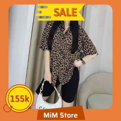 Leopard pattern shirt (Real photo) | Shopee Philippines