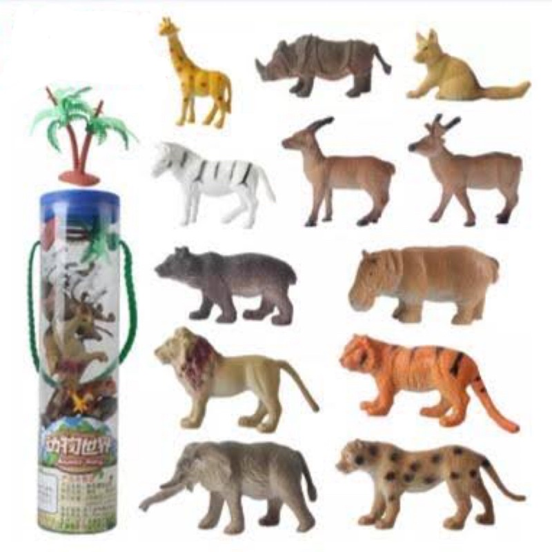 Miniature Animals in Tube | Shopee Philippines