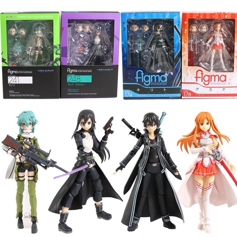Figma Anime Sword Art Online PVC Action Figure Collection Model ...