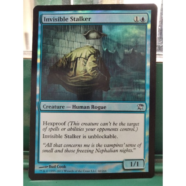 Magic: The Gathering(MTG) Card Invisible Stalker(Foil Version ...