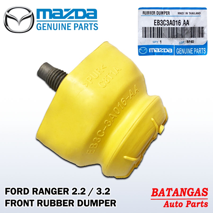 GENUINE RUBBER DUMPER FORD RANGER 2.2 / 3.2 2014-2020 FRONT 1PC ...