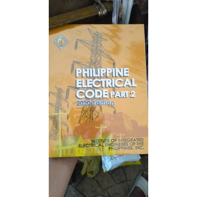 Philippine Electrical Code Part 2 2020 edition | Shopee Philippines