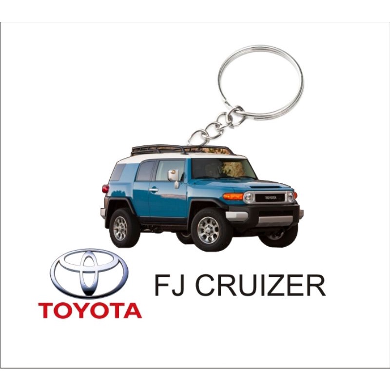 toyota FJ cruiser blue keychain 2d | Shopee Philippines
