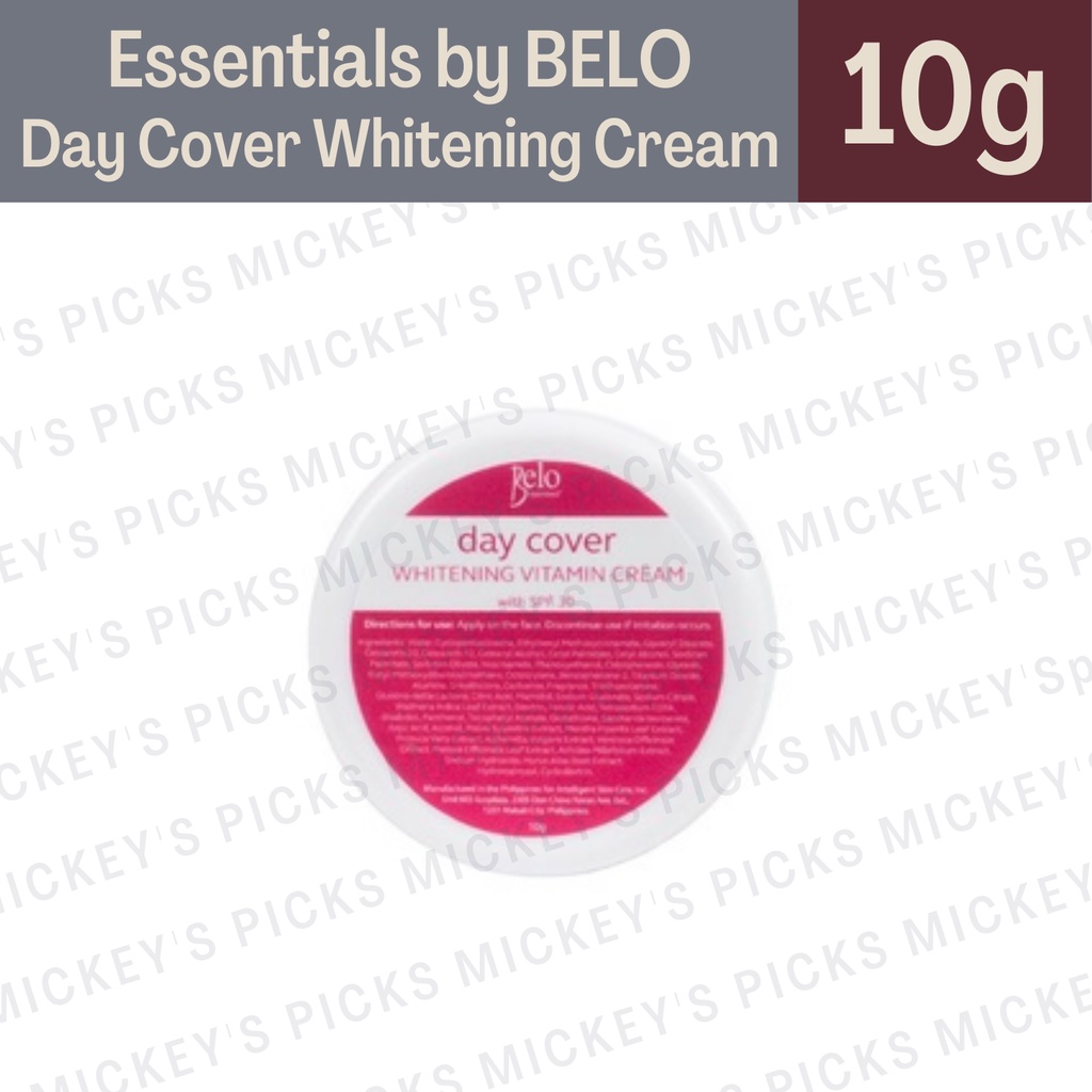 Essentials by Belo Day Cover Whitening Vitamin Cream w/ SPF30 10g ...