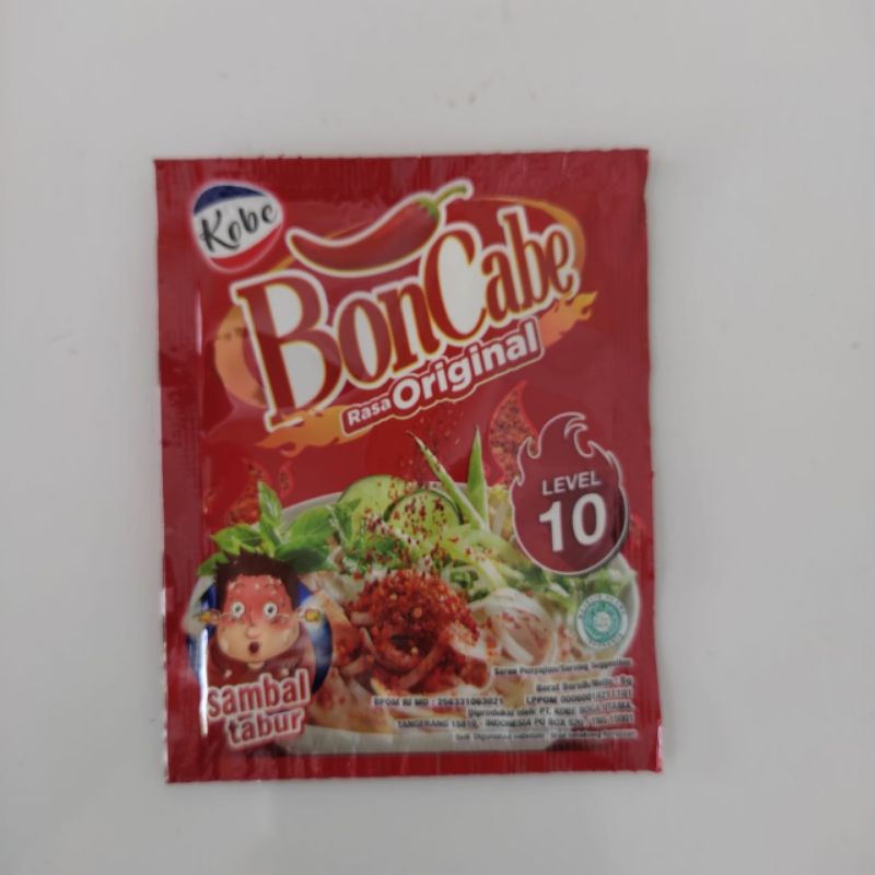 Boncabe level 10 sachets 6 grams | Shopee Philippines