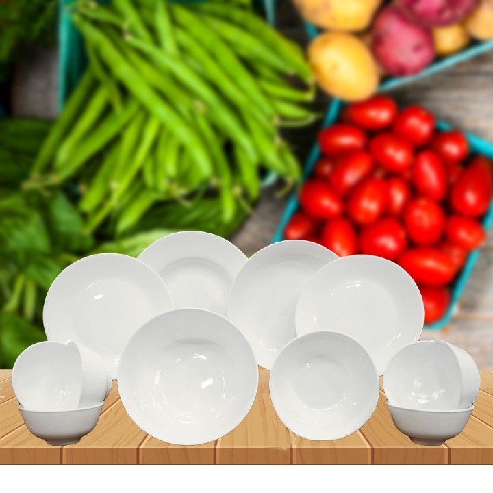 Asian Bormioli Rocco Glass Dinnerware Set -12 Piece (Spain) | Shopee ...