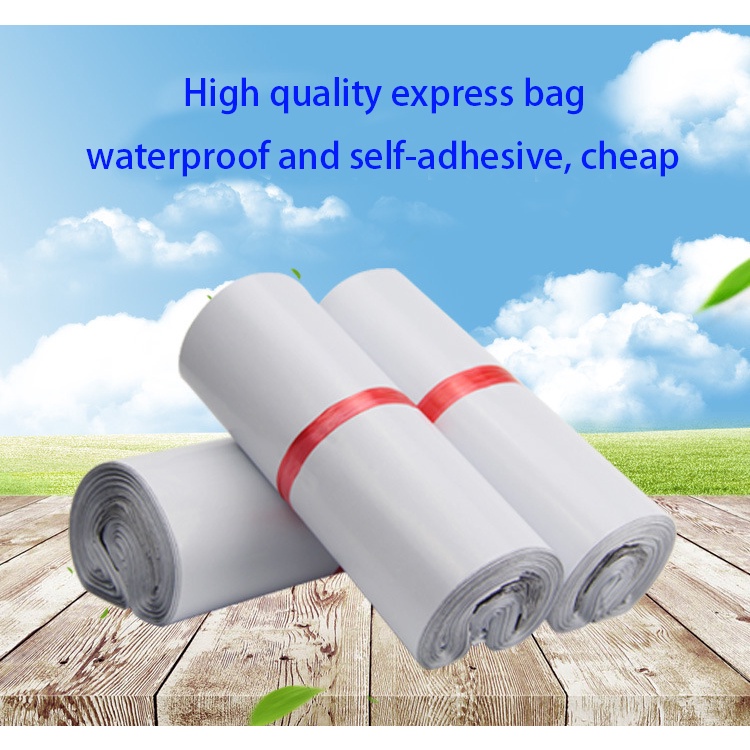 100pcs opp Plastic Courier parcel Pouch Packaging Opp Bag Small Medium ...