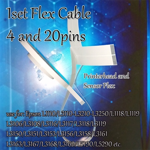 Epson L1110 L3110 L3210 L5190 L5290 flex cable 1set | Shopee Philippines