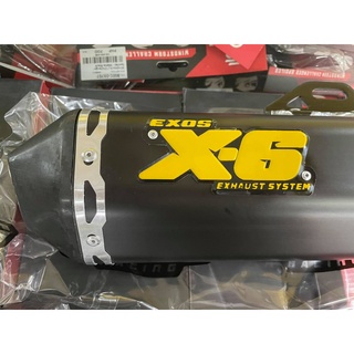 Exos Pipe X6 Model For Mio/M3/Beat/Click/Wave100/Aerox/Nmax/Skydrive ...